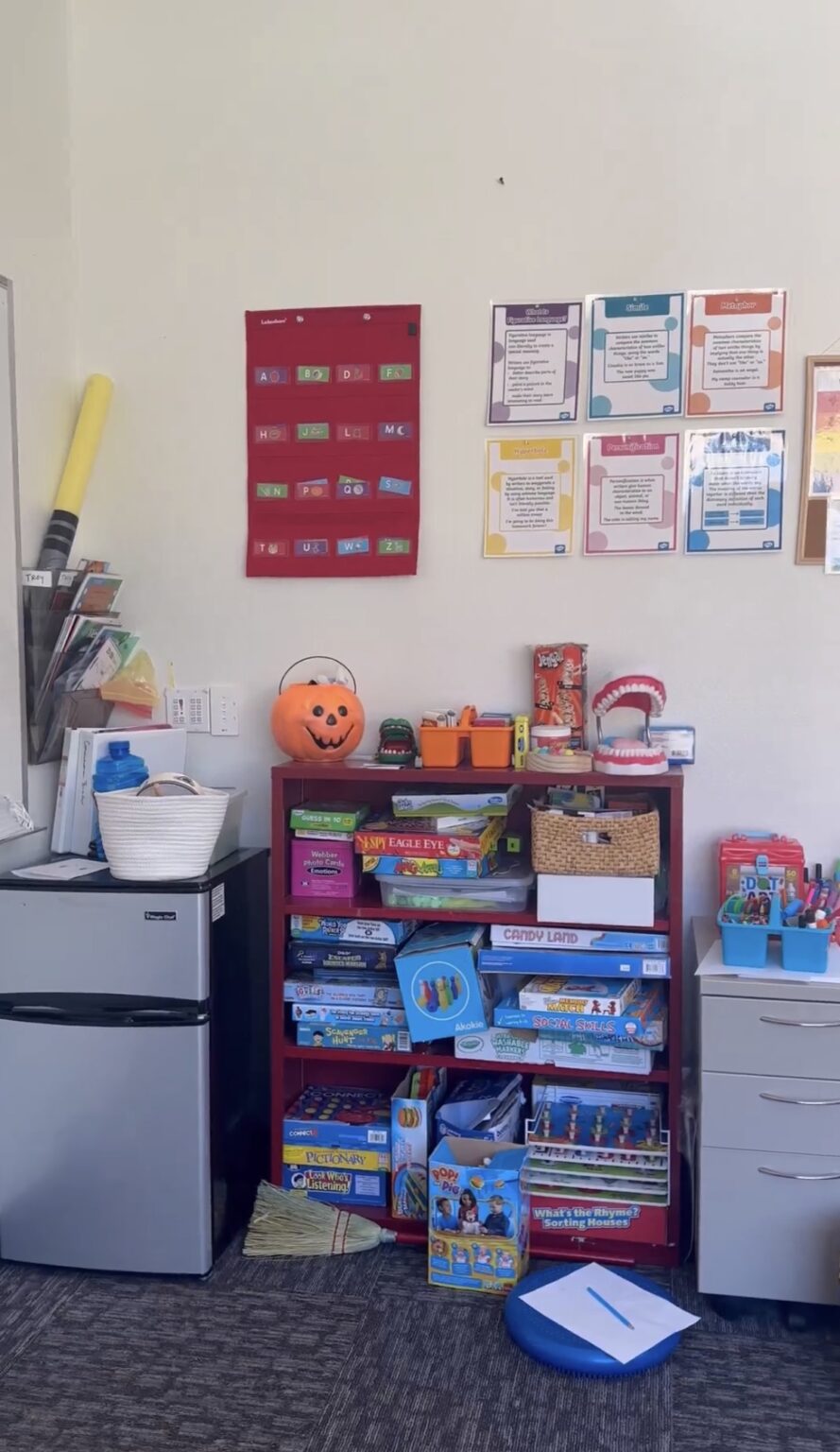 Speech Therapy Room Makeover - attherandalls.com