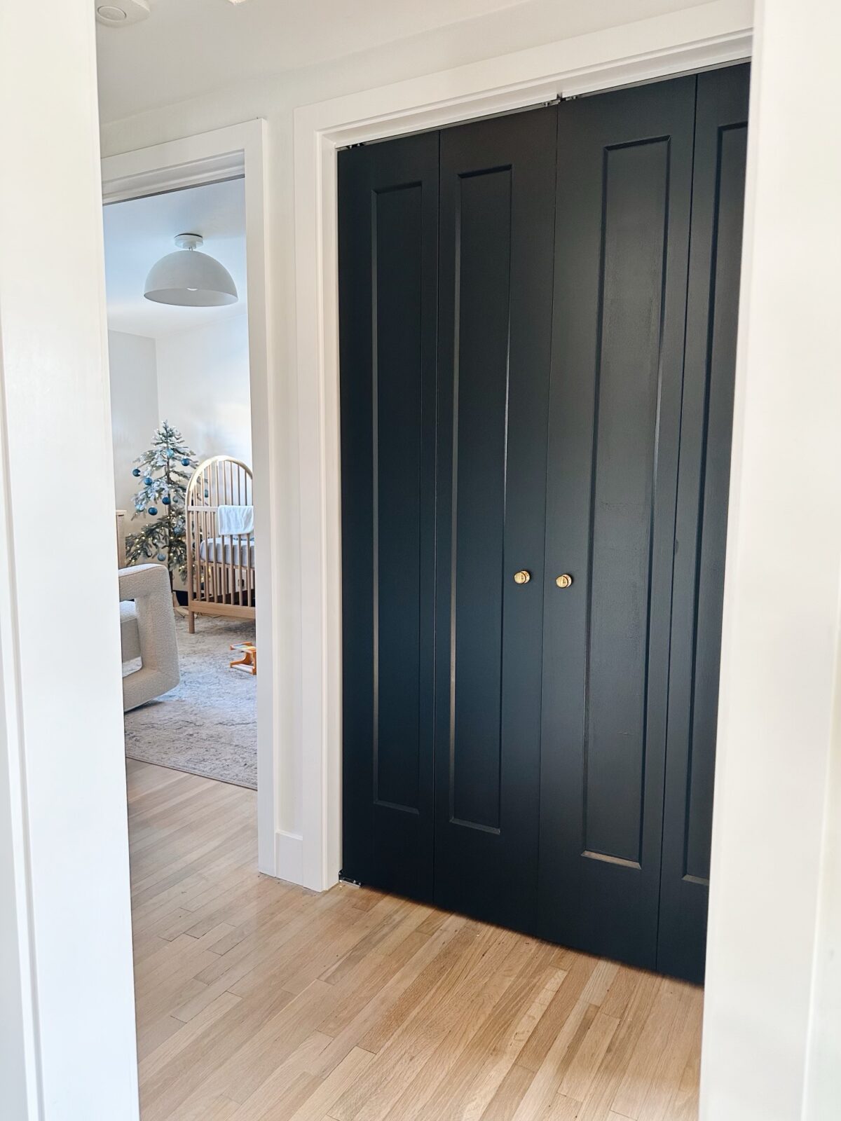 Installing Hallway Closet Doors - attherandalls.com - Design