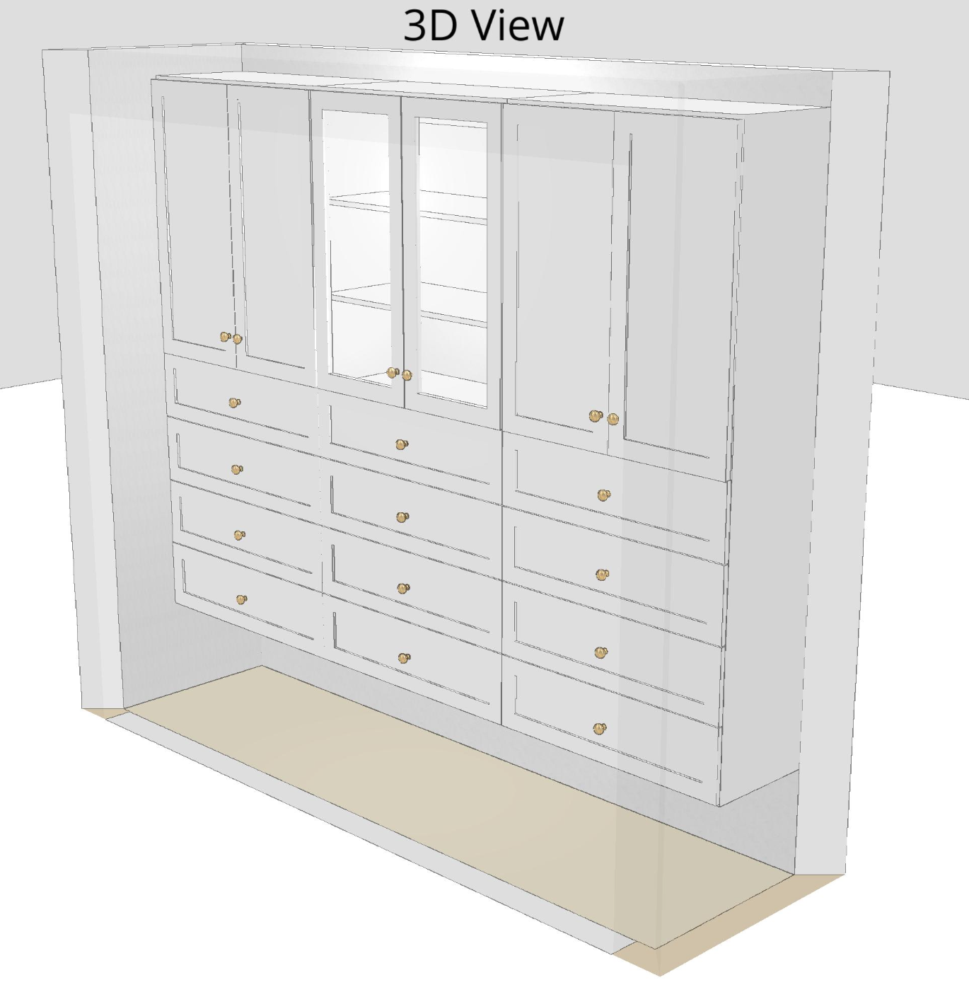 Custom Closet System - attherandalls.com - Interiors